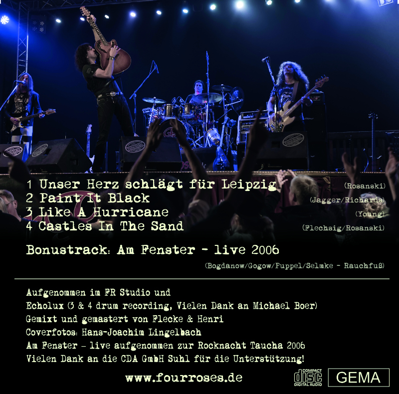 FOUR ROSES - Finest Rock & Ballads - Home